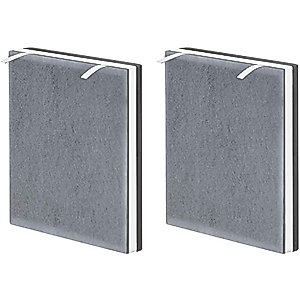 LEVOIT Vital100 Air Purifier Replacement, True HEPA High-Efficiency Activated Carbon Filter, Vital 100-RF, 2 Pack, White