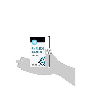 Amazon Brand - Happy Belly English Breakfast Tea Bags, 20 Count (Pack of 1)