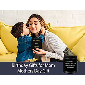 Gifts for Mom Dad from Son- Gifts for Mom, Mothers Day Gifts Fathers Day from Son, Birthday, Christmas, Thanksgiving Gifts for Mom Dad, Lavender Scented Candles