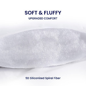 SLEEP ZONE Quilted Fitted Twin Mattress Pad Cover - Soft Fluffy Pillow Top Bed Mattress Topper Deep Pocket 8-21 inch, Twin