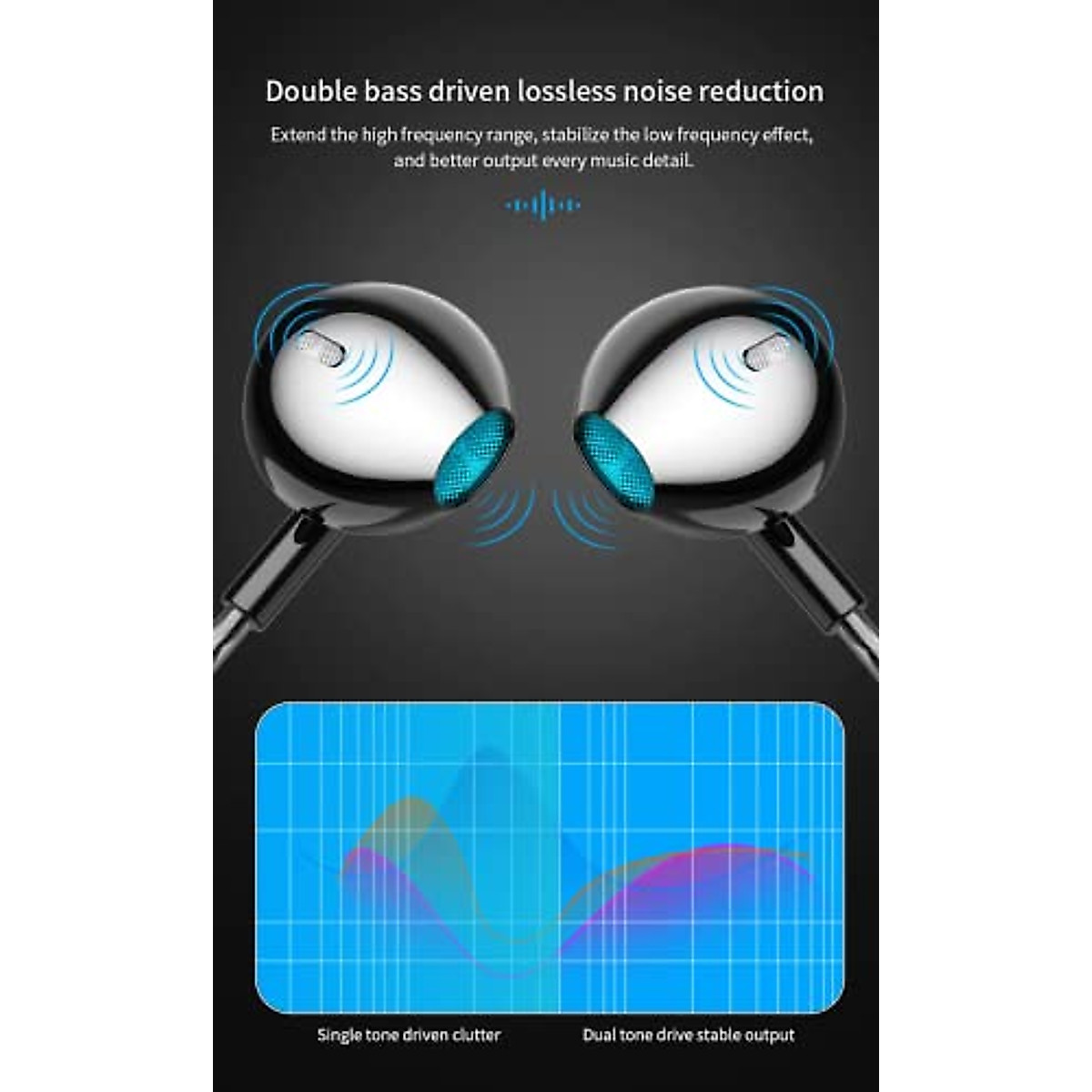 Zxen Technology Receiver and Earphones for Airlink and Other Compatible in Ear Monitor Systems