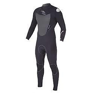 Rip Curl Junior D Patrol 32Gb B Zip S Wetsuit, Size 8, Black