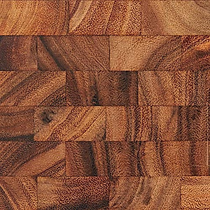 Ironwood Oslo End Grain Square Utility Board, One Size, Acacia Wood