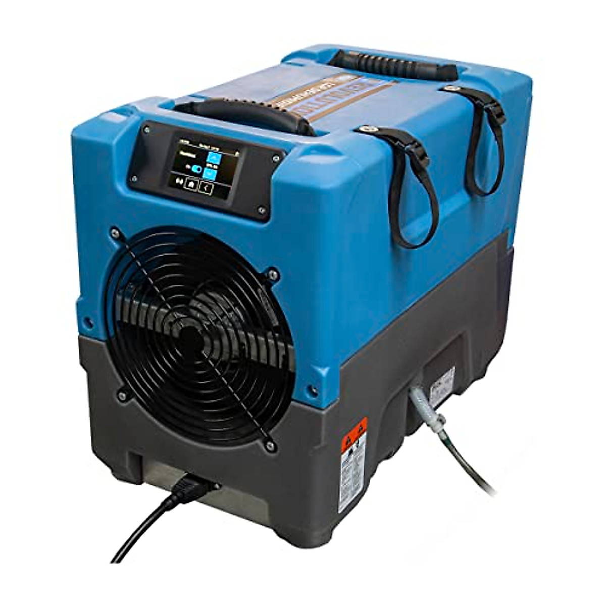 Dri-Eaz Revolution LGR Commercial Dehumidifier with Pump, Industrial, Compact, Crawlspace and Basement Drying, Durable, Portable, Blue, F413, Up to 17 Gallon Water Removal per Day