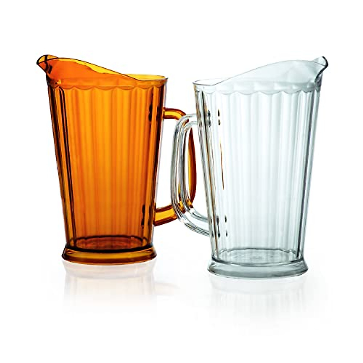 G.E.T. P-1064-1-CL-EC BPA-Free Break-Resistant Plastic Serving Pitcher, 60 Ounce, Clear