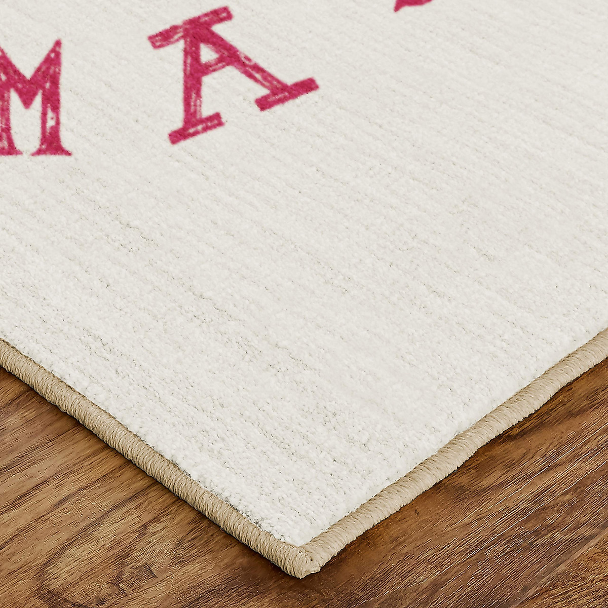 Mohawk Home Vintage Santa Christmas Mat 2' x 3' 4" Rug - Perfect for Kitchen, Entryway, Laundry Room