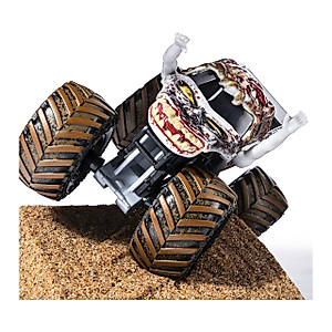 Monster Jam, Zombie Monster Dirt Starter Set, Featuring 8oz of Monster Dirt and Official 1:64 Scale Die-Cast Truck