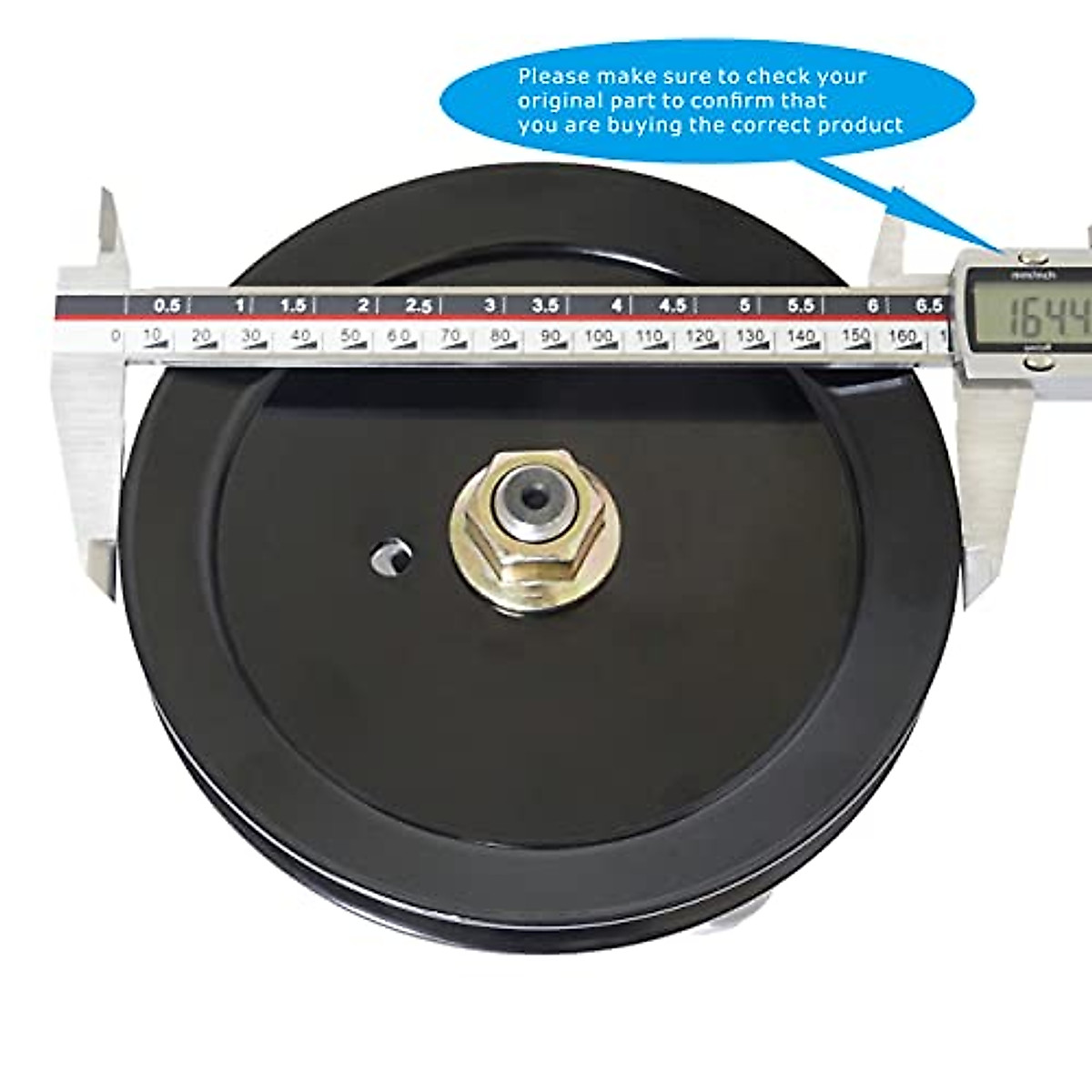 OKH New Parts Spindle Assembly Replaces Lawn Mower MTD 918-04865A 618-04636 918-04636 618-04636A 918-04636A with Mounting Screws in Housing