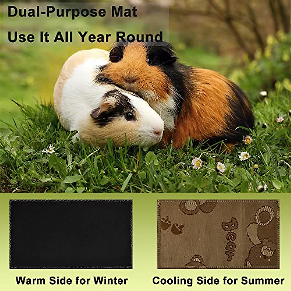 MildMist Guinea Pig Hideout for Small Animal - Washable Guinea Pig Bed for Guinea Pig, Chinchilla, Hamsters, Hedgehog