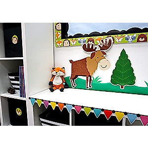 CTP Woodland Friends 3" Designer Cut-Outs, Set of 36 accents, 3” Each (Creative Teaching Press 8082)