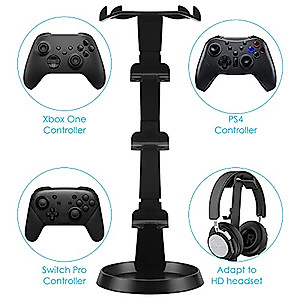 Ruiqas Headphone Storage Display Stand for Ring-Fit Headphone Compatible with Switch Pro/PS4/Xbox One Controller