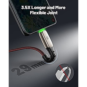 INIU USB C Cable, [3 Pack] 3.1A QC Fast Charging USB Type C Cable, Braided (1.6+3.3+6.6ft) USB-C Phone Charger Cables for Samsung Galaxy S21 S20 S10 Plus Note 10 LG Google Pixel OnePlus Huawei etc