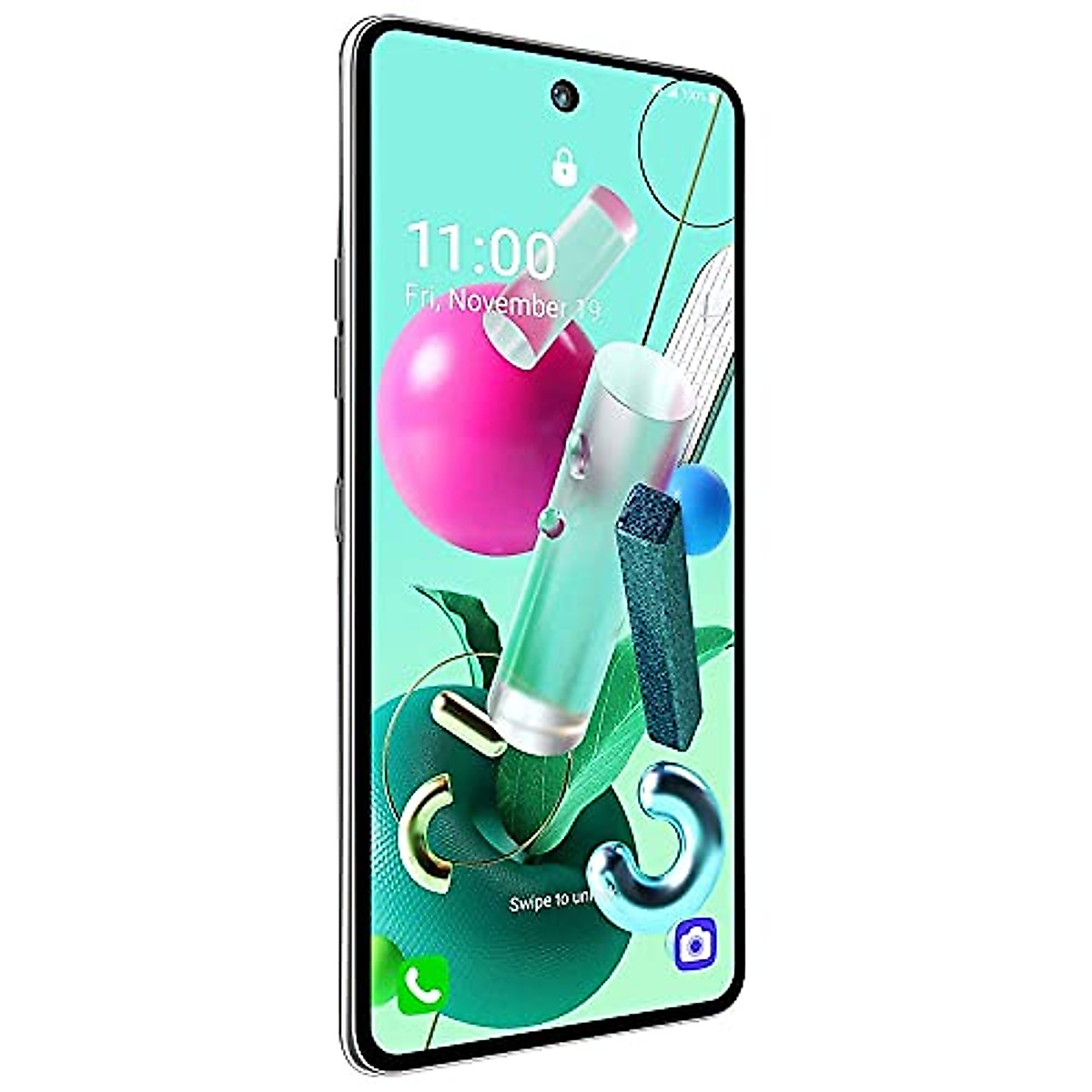 LG K92 5G (128GB, 6GB) 6.7" FHD+, Snapdragon 690, 64MP Quad Camera, US 5G / Global 4G LTE AT&T Unlocked (Cricket, Global/NOT for T-Mobile) LM-K920AM (64GB SD Bundle, Titan Gray) (Renewed)