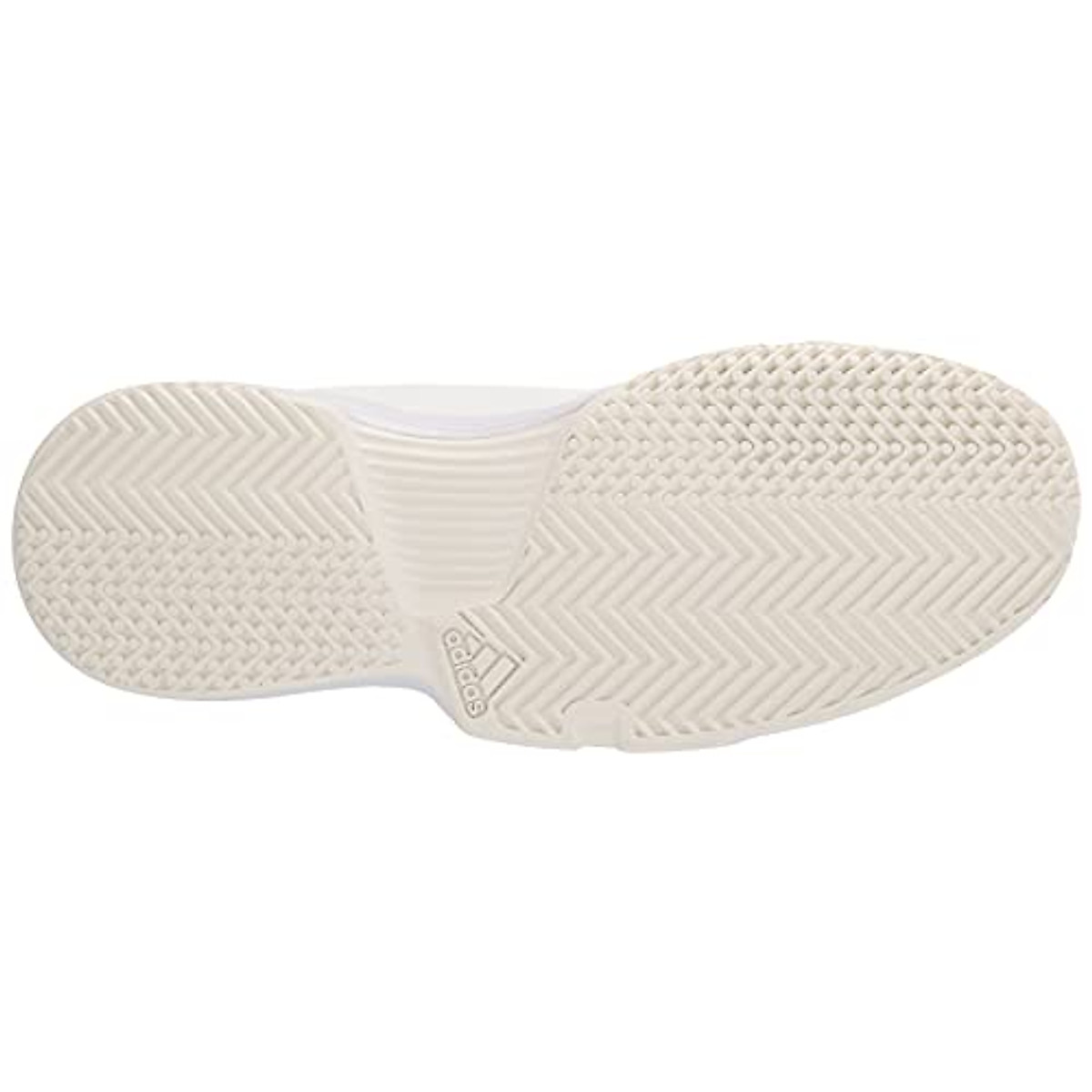 adidas Women's Gamecourt Tennis Shoe, White/Black/Solar Red, 9