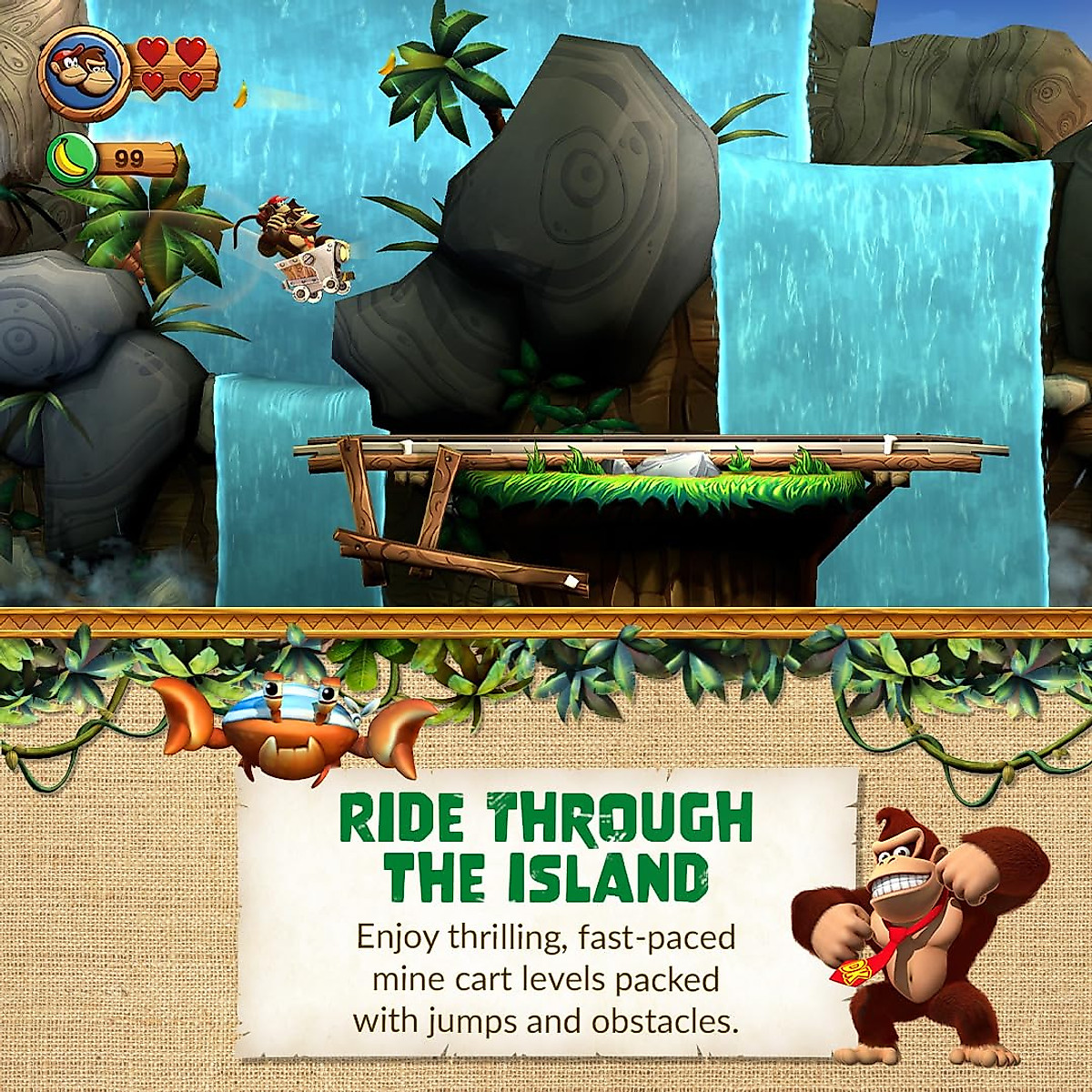 Donkey Kong Country Returns HD Nintendo Switch World Edition