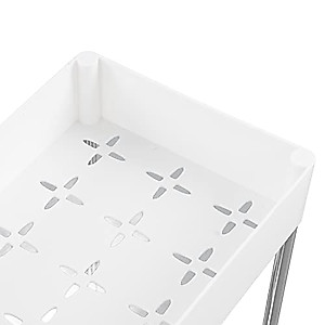 Otufan Under Sink Countertop Organizer, Abs Pull-Out Single-Layer Under Sink Countertop Organizer Storage Organizer for Kitchen Bathroom Cosmetic Storage(#2)