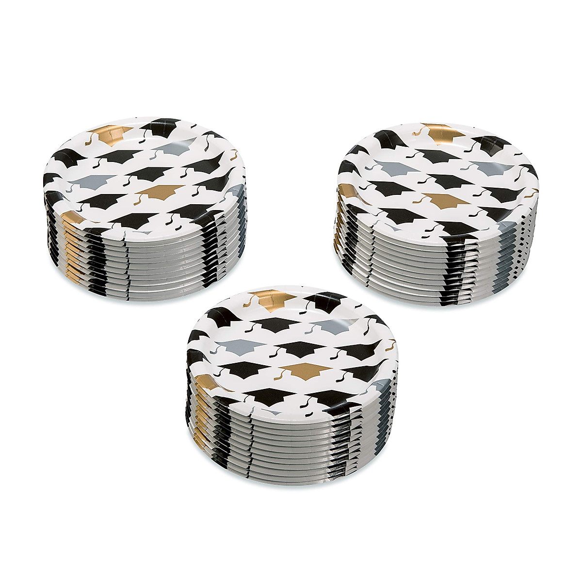 American Greetings Graduation Party Supplies, Paper Dessert Plates (36-Count)