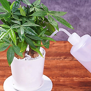 CVNDKN Wash Bottles,3pcs 500ml Plastic Safety lab Wash Bottle,Squeeze Bottle with Scale -16 oz