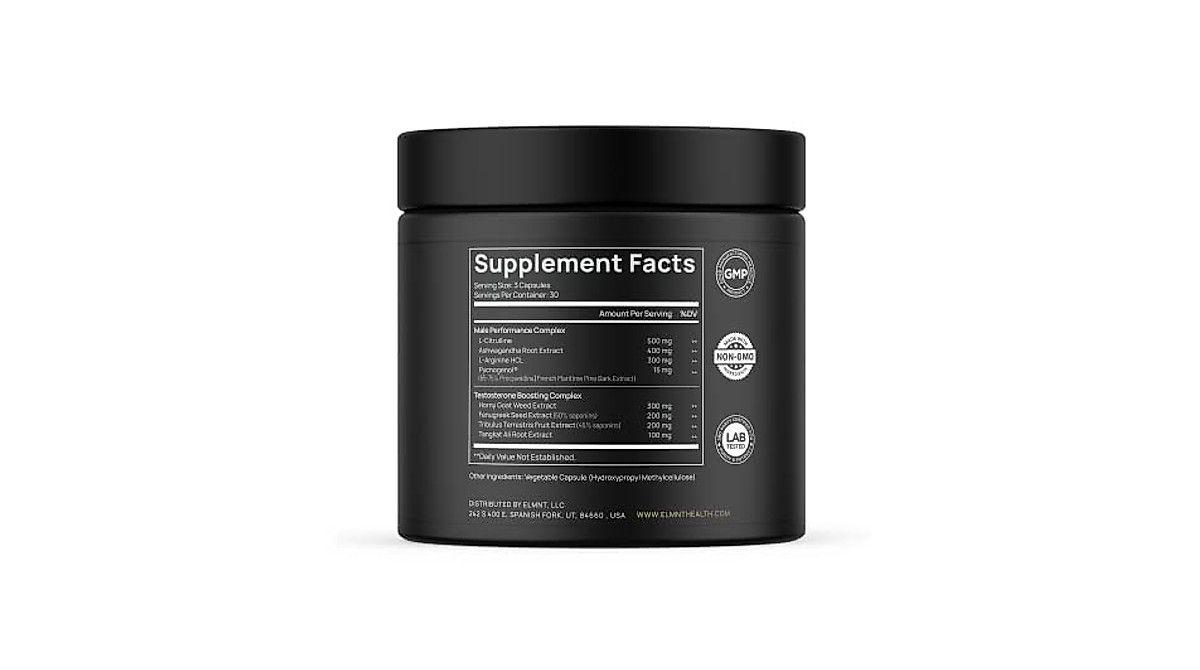 Testosterone Booster for Men | 21,800mg Max Power & Muscle Growth