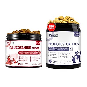 Glucosamine for Dogs, Probiotics for Dogs 180 Bites