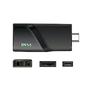 RKM Quad Core 4k Android Mini Pc with 2g Ram/16g ROM, 2.4g/5g WiFi Gbit Ethernet Bluetooth4.0 1.8ghz Hdmi Player- Smart Streaming Media Player v5