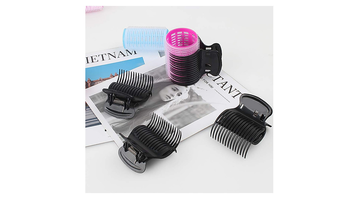 18 Hot Roller Clips for Perfect Hair Curling