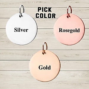 Saxophone Charm, Personalized Engraved Stainless Steel Saxophone Name Charm, DIY, Music Gift for Musicians, Saxophone Players, Marching Band