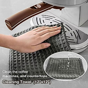 6 Pieces Coffee Machine Cleaning Brush Set Nylon Espresso Machine Brush Coffee Machine Brush Cleaner for Coffee Machine Bottle Teapot Nozzle