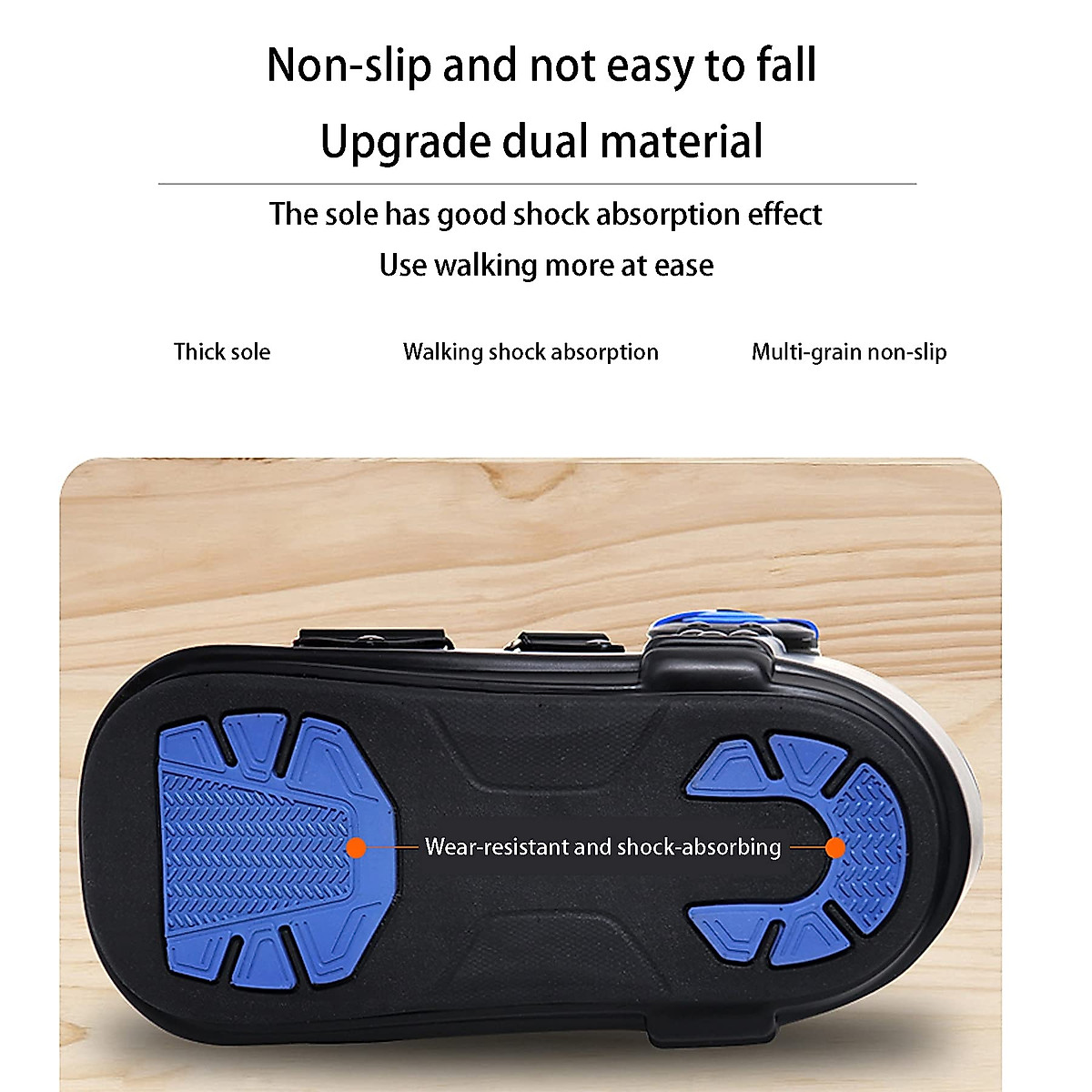 WILLQ Boot Broken Foot for Ankle Foot Injuries Ankle Sprain Fracture Cast Boot Sprained Fractures Orthosis Boot Foot Stabilizer Full Medical Recovery Protection and Healing Walking Boot,Middle