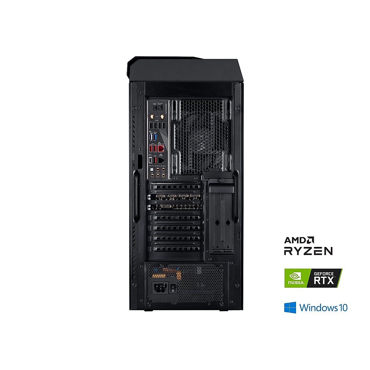 GIGABYTE AORUS Model X Gaming PC Computer Desktop (AMD R9 5900X, NVIDIA GeForce RTX 3080 GDDR6X 10GB, 32GB DDR4 RAM, 3TB M.2 SSD) - GB-AMXR9N8A-20A1