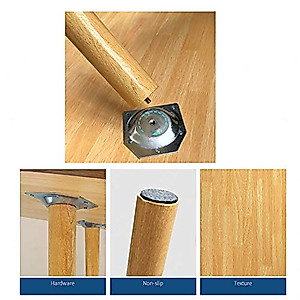 Waterproof Writing Desk Wooden PC Laptop Table,Modern Computer Desk Workstation for Office Bedside Living Room-A 70x40x73cm