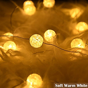 Grandhome Cactus Decor String Lights, Cactus Ornament Fairy Lights Battery Powered, 10ft 30LED String Lights Warm White, 8 Modes with Remote for Tropical Themed Bedroom Wedding Home Party Decoration