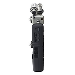 Zoom H5 4-Track Portable Recorder for Audio for Video, Music, and Podcasting, Stereo Microphones, 2 XLR/TRS Inputs, USB Audio Interface, Battery Powered