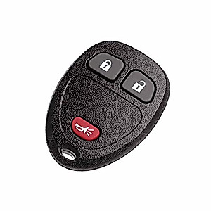 Remote Key Fob Replacement Fits for Chevy Silverado 1500 2500 Tahoe Suburban Avalanche Equinox GMC Sierra Acadia Yukon XL 2007 2008 2009 2010 2011 2012 2013 Express Traverse Keyless Entry Control