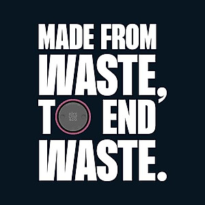 Circular & Co Reusable Coffee Cup - 12oz - 100% Leakproof Travel Mug - Made from Recycled Coffee Cups - Sustainble Insulated Coffee Tumbler - BPA Free - Dishwasher Safe