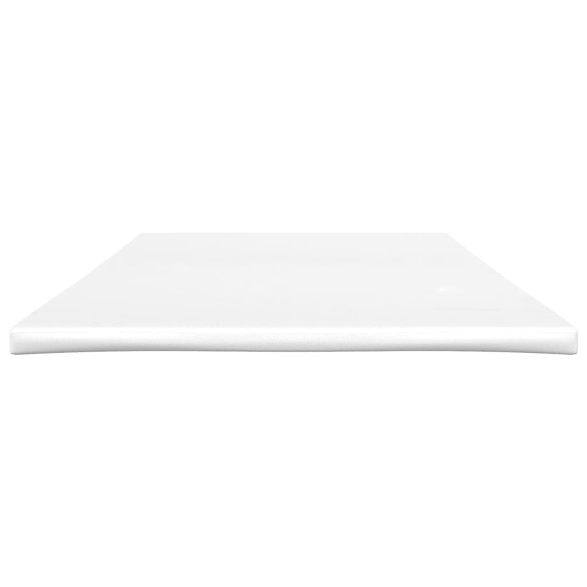 vidaXL Twin XL Mattress Topper 39.4"x79.9"x2" - Breathable Foam Bed Topper with 100% Polyester Skin-Friendly Fabric Cover - Versatile Use & Pain Relief Support