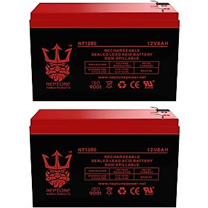 Replacement Batteries for CyberPower CP900AVR Set of 2