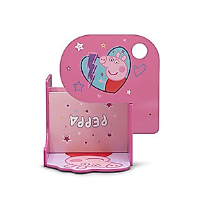 Delta Children Chair Desk with Storage Bin - Ideal for Arts & Crafts, Snack Time, Homeschooling, Homework & More - Greenguard Gold Certified, Peppa Pig