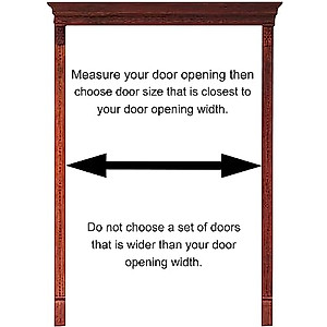 YANBI Living Room Cafe Saloon Swing Doors, Retro Louvered Partition Door, Cowboy Fence Bar Doors with Metal Hinge for Kitchen Toilet Restaurant (Size : W55xH90cm(21 5/8" x35 7/16"))