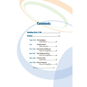 Spelling, Vocab, Poetry 4