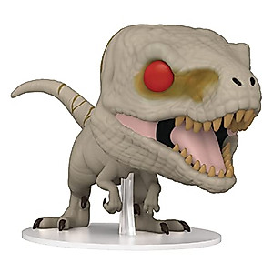 POP Jurassic World Dominion - Atrociraptor (Ghost) Funko Vinyl Figure (Bundled with Compatible Box Protector Case), Multicolor, 3.75 inches
