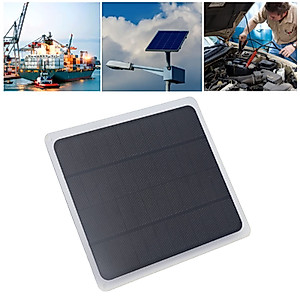 Solar Panel 20W 12 Volt, High-Efficiency Solar Battery Level, Solar Battery Trickle Battery Level Maintainer for Boat Car RV Marine Rooftop Farm Battery and Other Off-Grid Applications