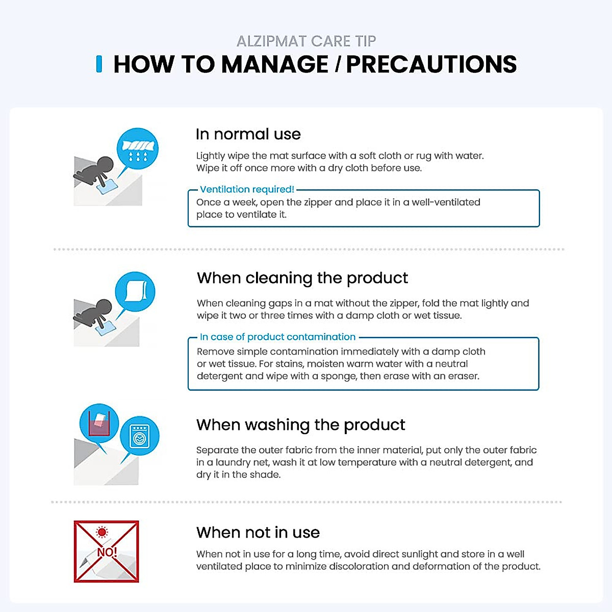 ALZIP MAT Dust Zero Baby Play Mat Eco-Friendly Non-Toxic Non-Slip Reversible Waterproof (SG (95x55 inch), Urban Gray)