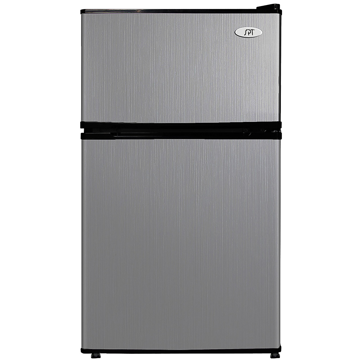 SPT RF-314SS Double Door Refrigerator, Stainless Steel, 3.1 Cubic Feet