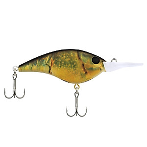 Berkley Frittside Fishing Hard Bait, HD Green Craw, 2 1/2 Inch - 7 (3/7 oz)