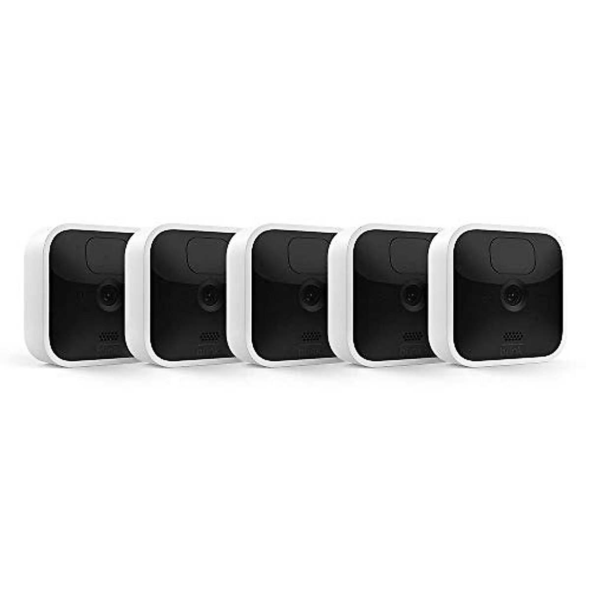 Blink Indoor (3rd Gen) – wireless, HD security camera with two-year battery life, motion detection, and two-way audio – 5 camera system