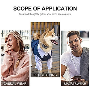 Mipcase 20 pcs Adorable for Non Finish Puppy Hook Dollhouse Cute Wooden Small Organizing Premium Hangers| Non- Smooth Creative Clothing Supplies Sturdy Pants Space Hanger Color Doll