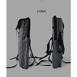 Art Portfolio Case Art Portfolio Backpack Art Supplies Storage Tote Bag Art Carrying Bag A2 4K Drawing Board Carrier Bag Art Craft Tool Organizer Bag for Art Student Sketchbook Paint Folding Easel