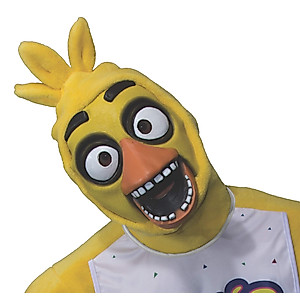 Rubie's Men's Five Nights At Freddy's Chica 3/4 Mask, As Shown, One Size