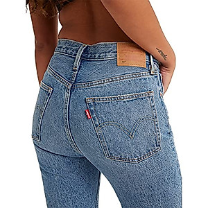 Levi's Women's Premium 501 Crop Jeans, (New) Face It, 27
